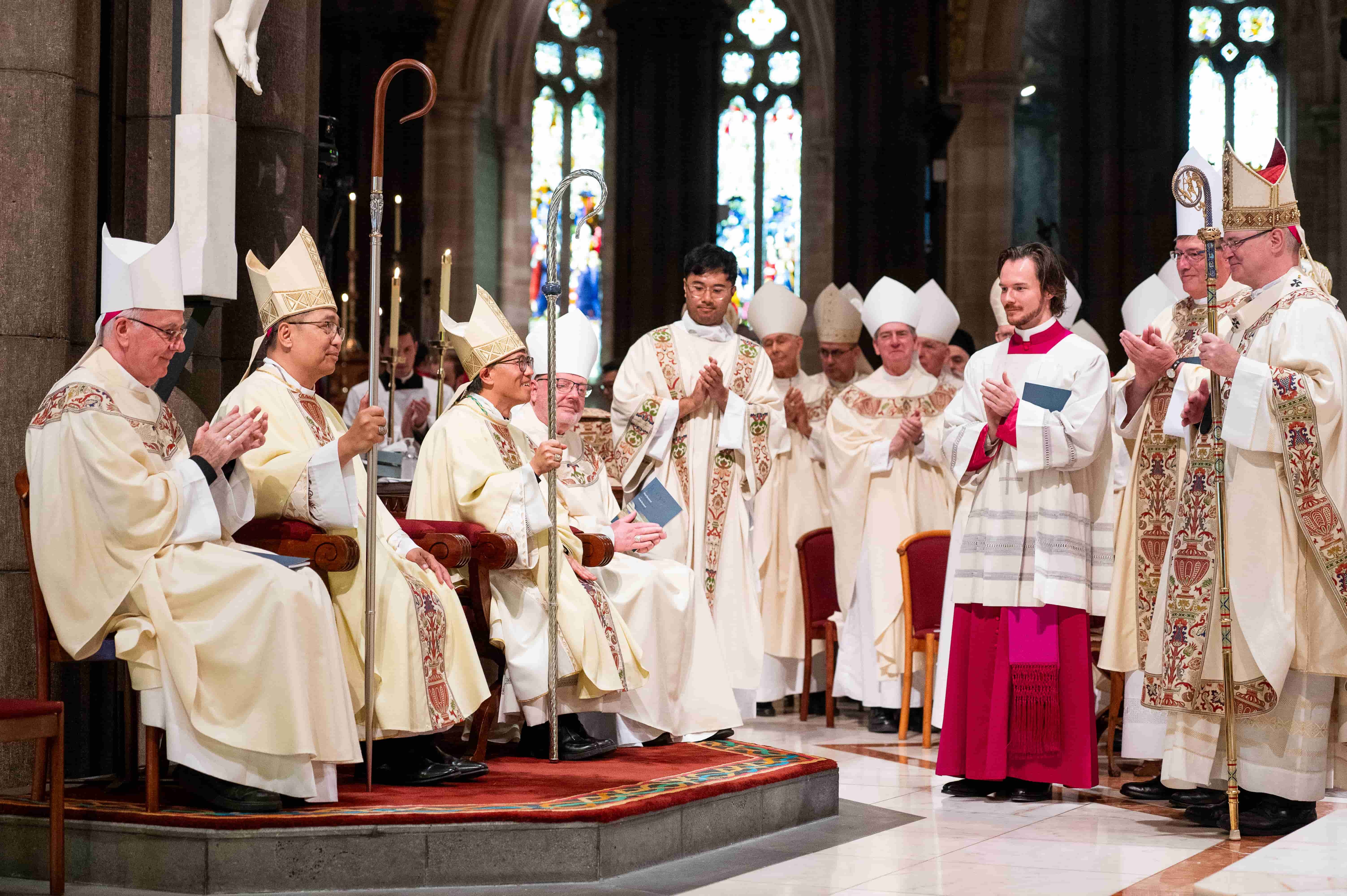 Joy overflows at Consecration of Melbourne’s… | Melbourne Catholic