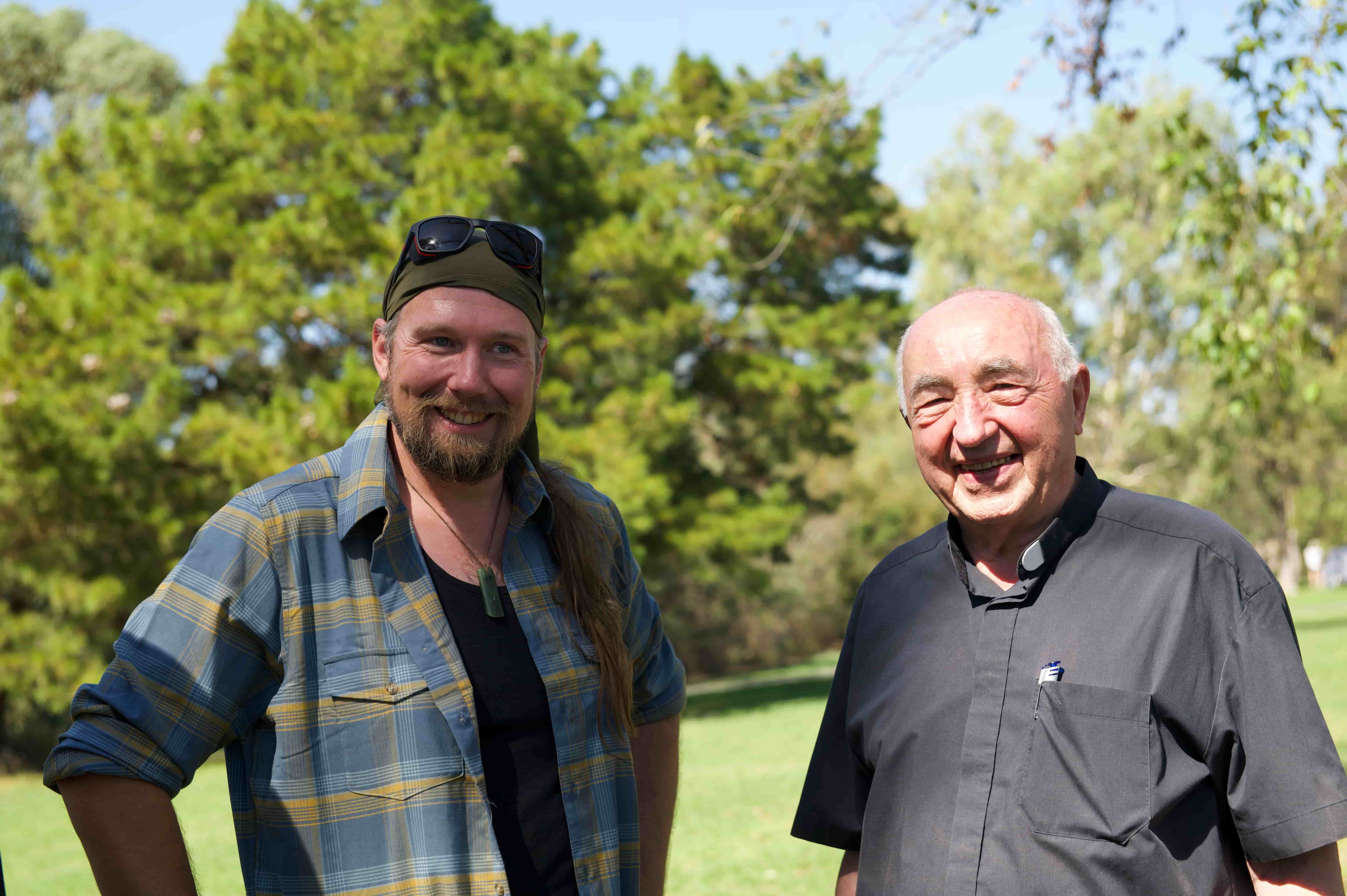 Krzysztof Wojtowski and Fr Weislaw (Tony) Slowik… | Melbourne Catholic
