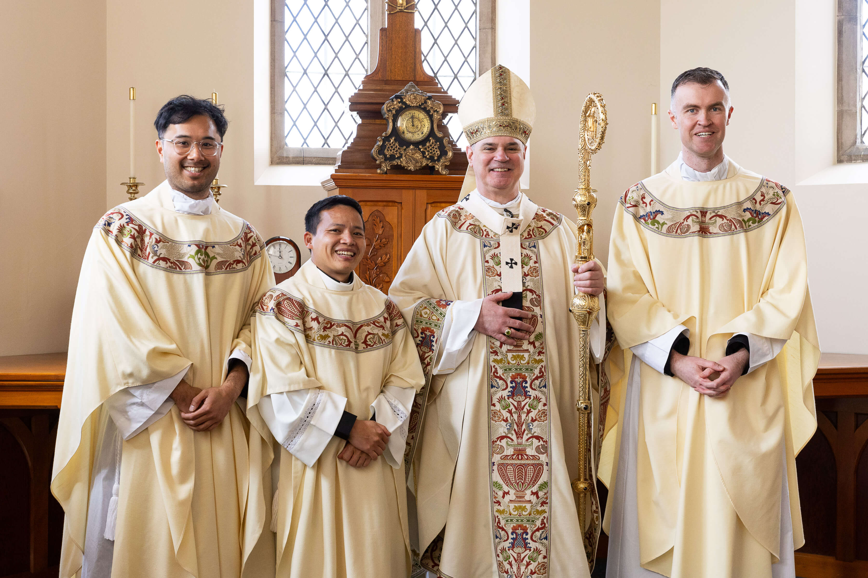Driven out into mission: three new priests… | Melbourne Catholic